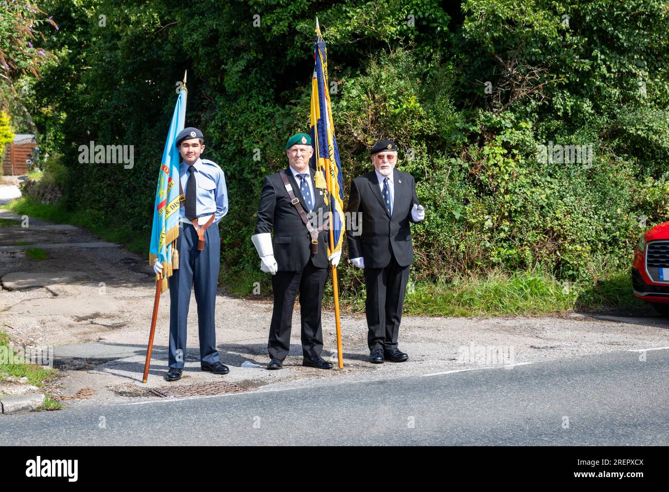 Camborne, Cornwall, 29th July 2023, Mayor of Camborne, Zoe Fox, joined ...