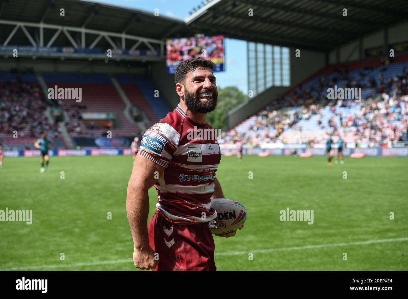 Wigan warriors leigh leopards hi-res stock photography and images - Alamy