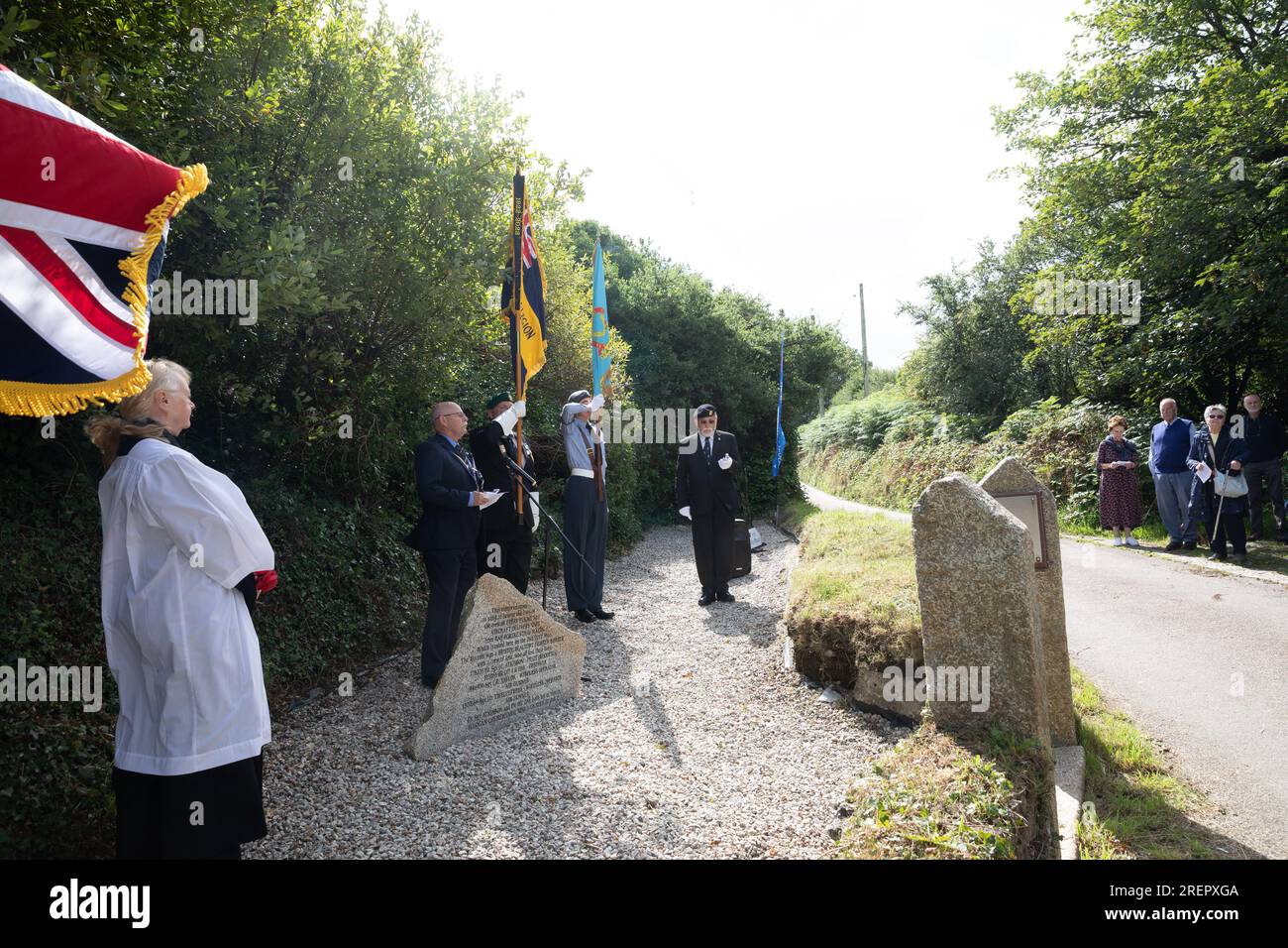 Camborne, Cornwall, 29th July 2023, Mayor of Camborne, Zoe Fox, joined ...