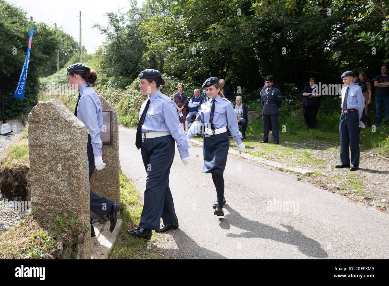 Camborne, Cornwall, 29th July 2023, Mayor of Camborne, Zoe Fox, joined ...