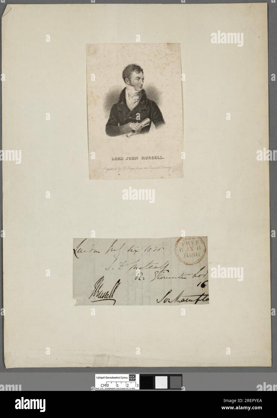 Lord John Russell 1820s by R. Page Stock Photo - Alamy