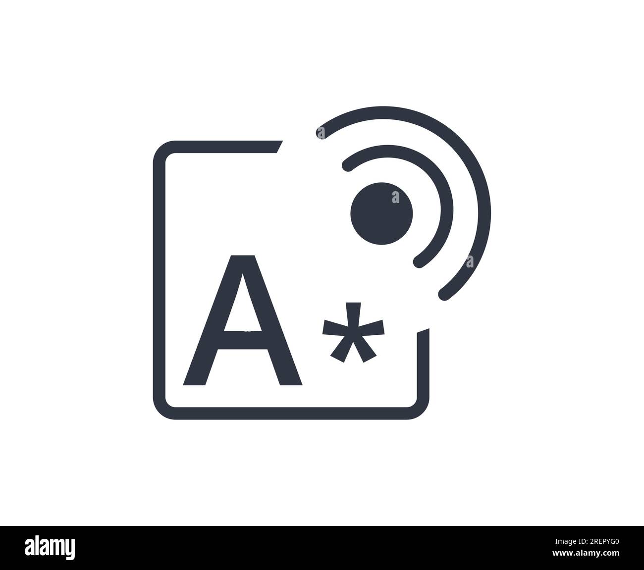 RFID Interrogator Symbol. Vector Illustration Stock Vector Image & Art ...