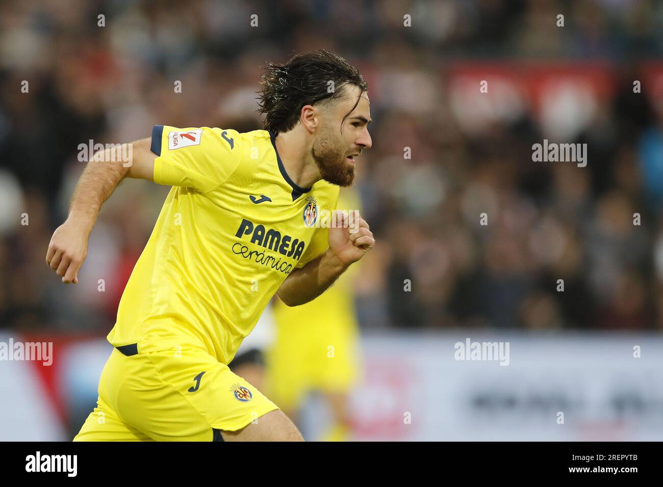ROTTERDAM - Ben Brereton of Villarreal CF during the friendly match ...