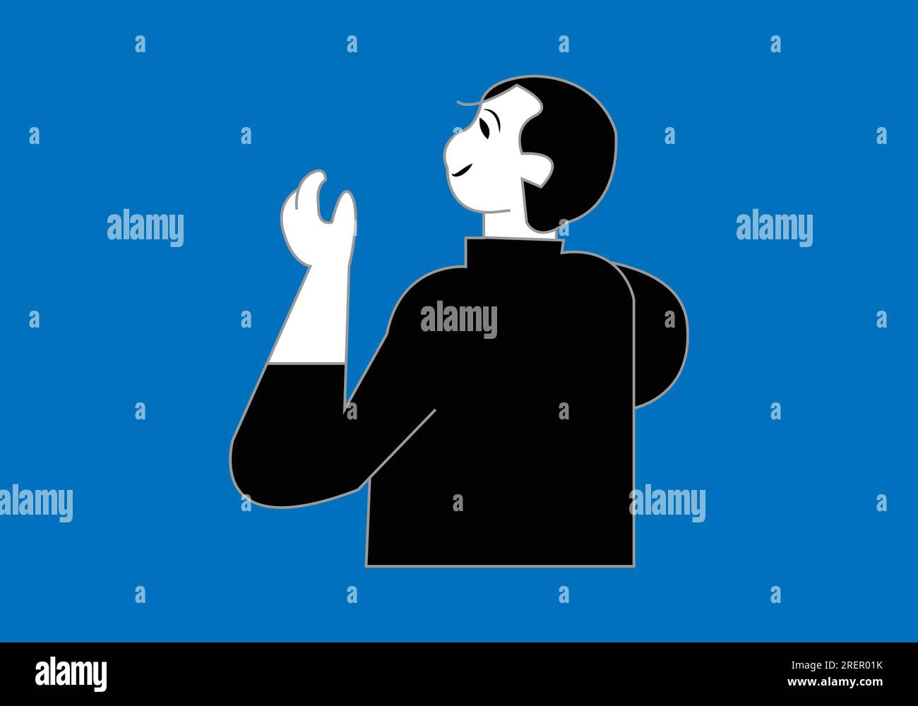 Business Team - line vector icon set. Pixel perfect Stock Vector Image ...
