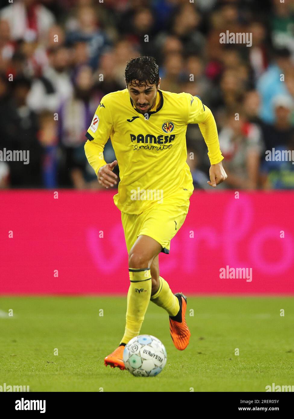 ROTTERDAM - Santi Comesana of Villarreal CF during the friendly match ...