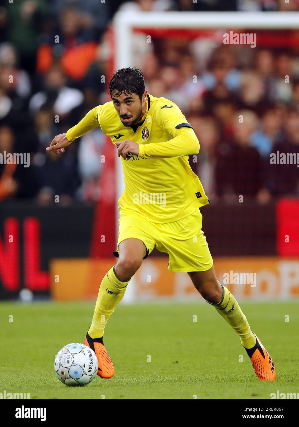 ROTTERDAM - Santi Comesana of Villarreal CF during the friendly match ...