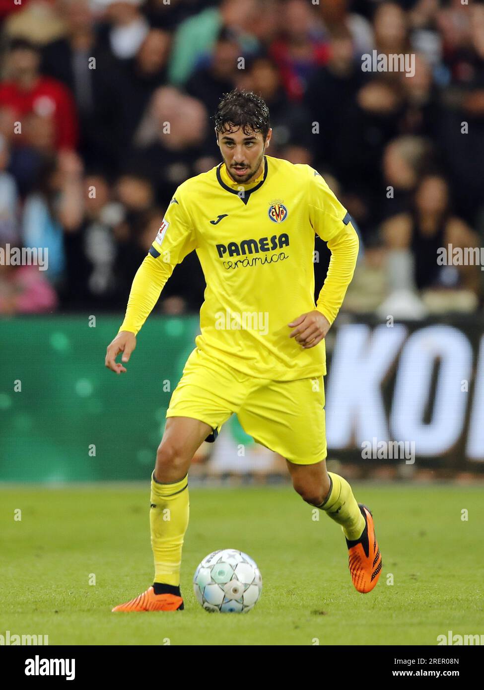 ROTTERDAM - Santi Comesana of Villarreal CF during the friendly match ...
