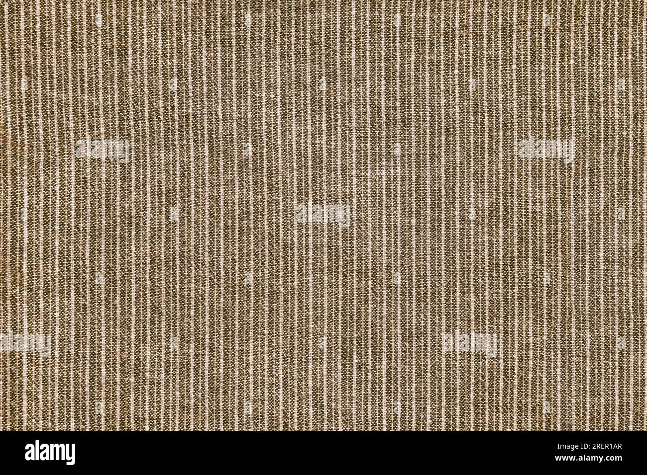 Natural linen texture as background. Cotton fabric with brown and white ...