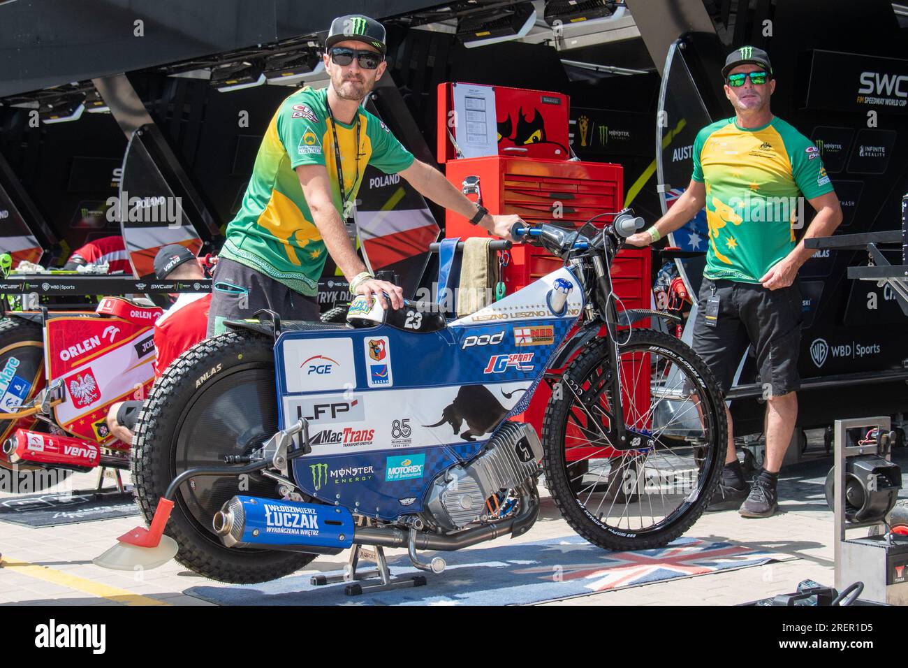 Wroclaw, Poland. 29th July, 2023. Chris Holder of Australia during the ...