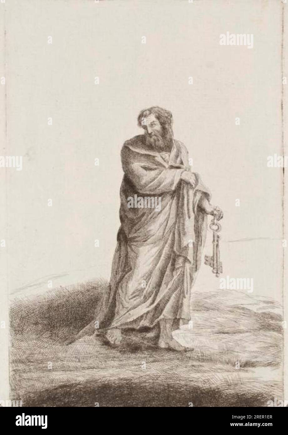 St Peter - Captain William Baillie by William Baillie Stock Photo - Alamy