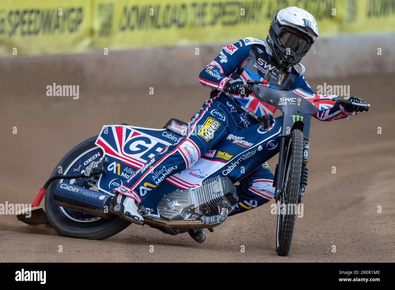 Wroclaw, Poland. 29th July, 2023. Tai Woffinden (White) of Great ...