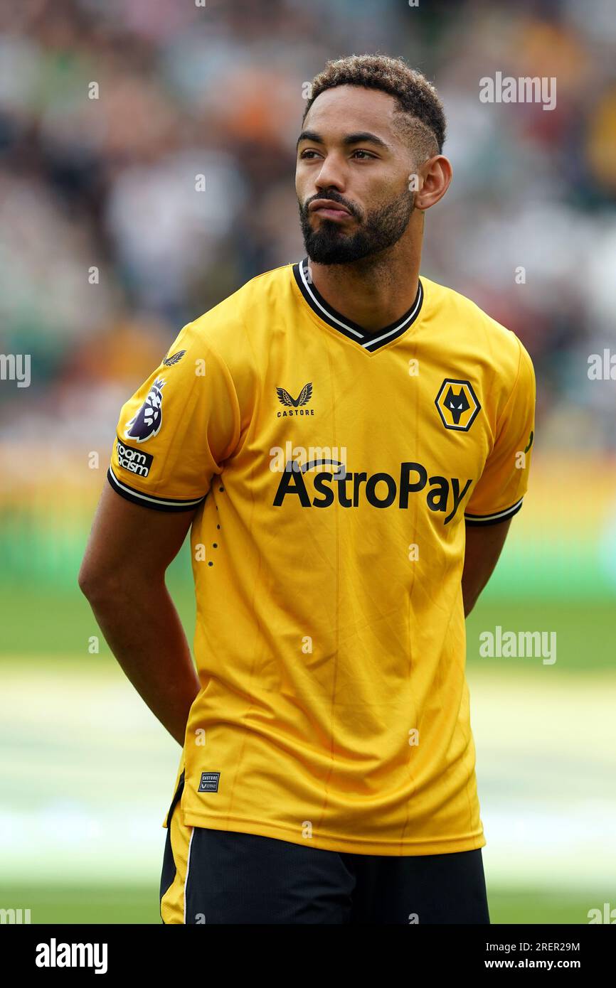Wolverhampton Wanderers' Matheus Cunha during the pre-season friendly ...