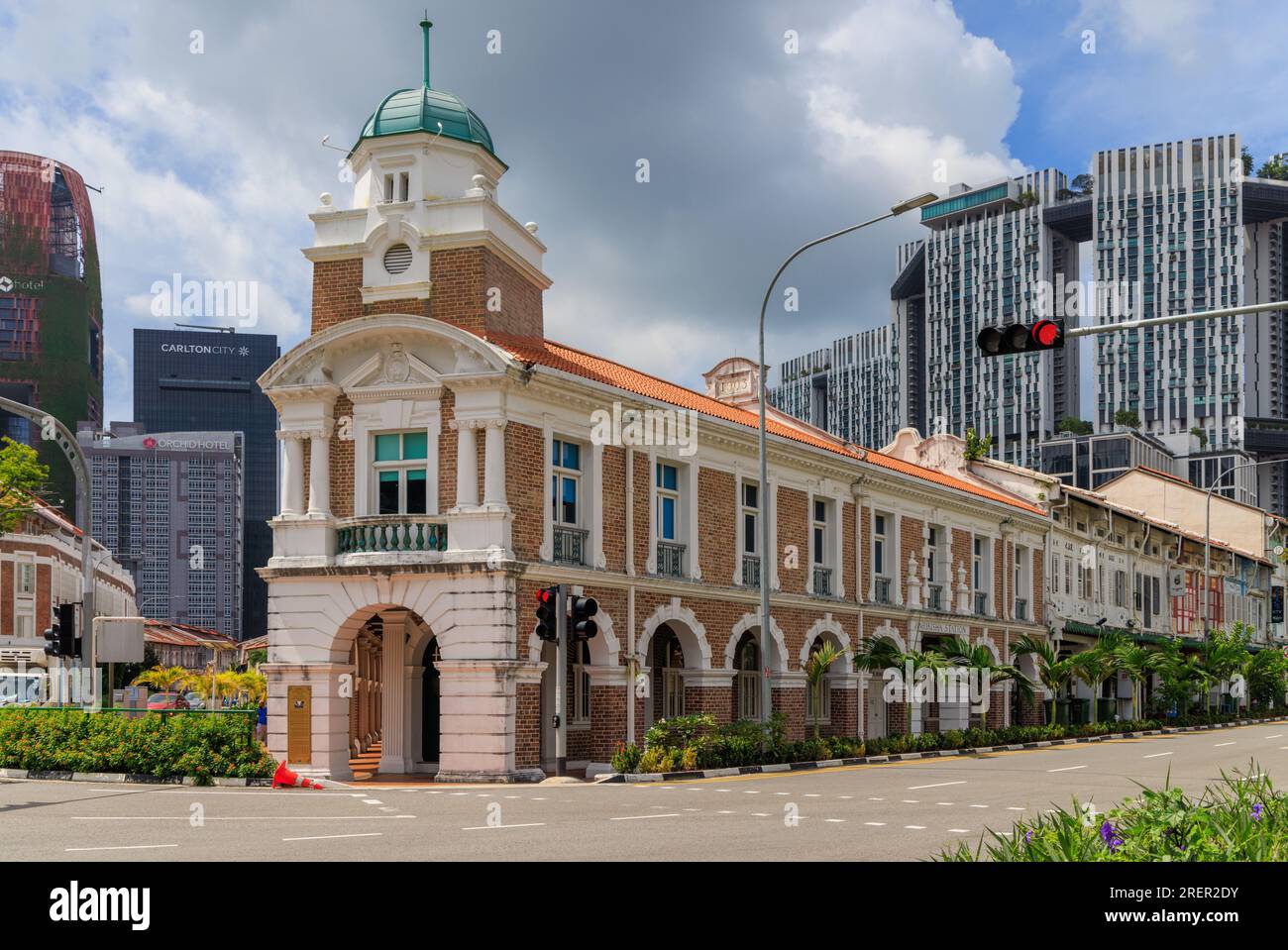 Jinrikisha Station, Tanjong Pagar, Chinatown, Singapore Stock Photo - Alamy