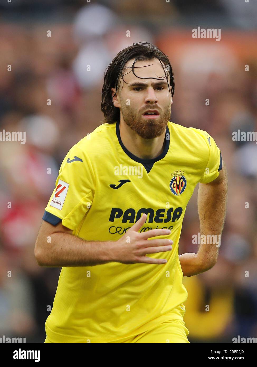 ROTTERDAM - Ben Brereton of Villarreal CF during the friendly match ...