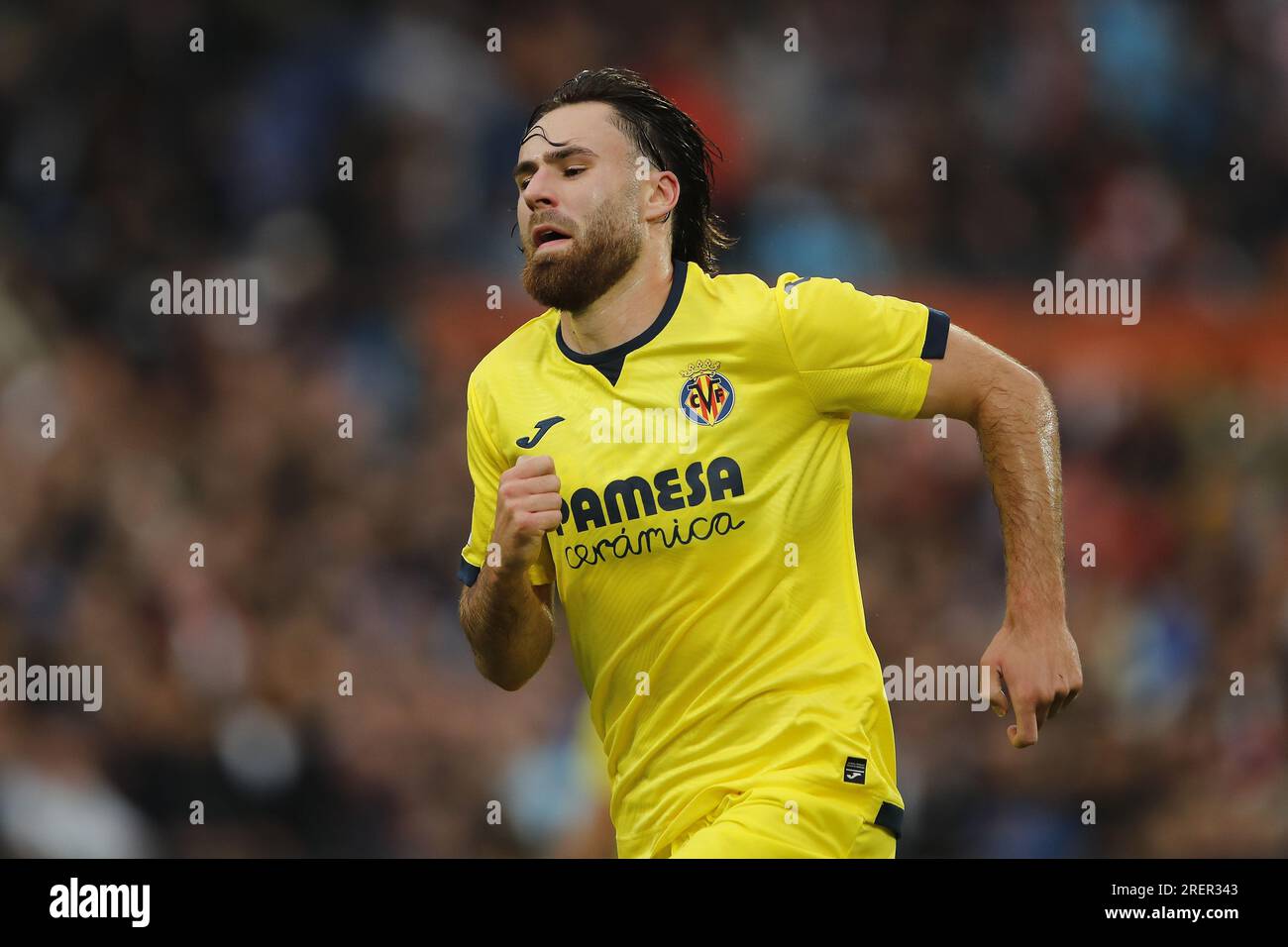 ROTTERDAM - Ben Brereton of Villarreal CF during the friendly match ...