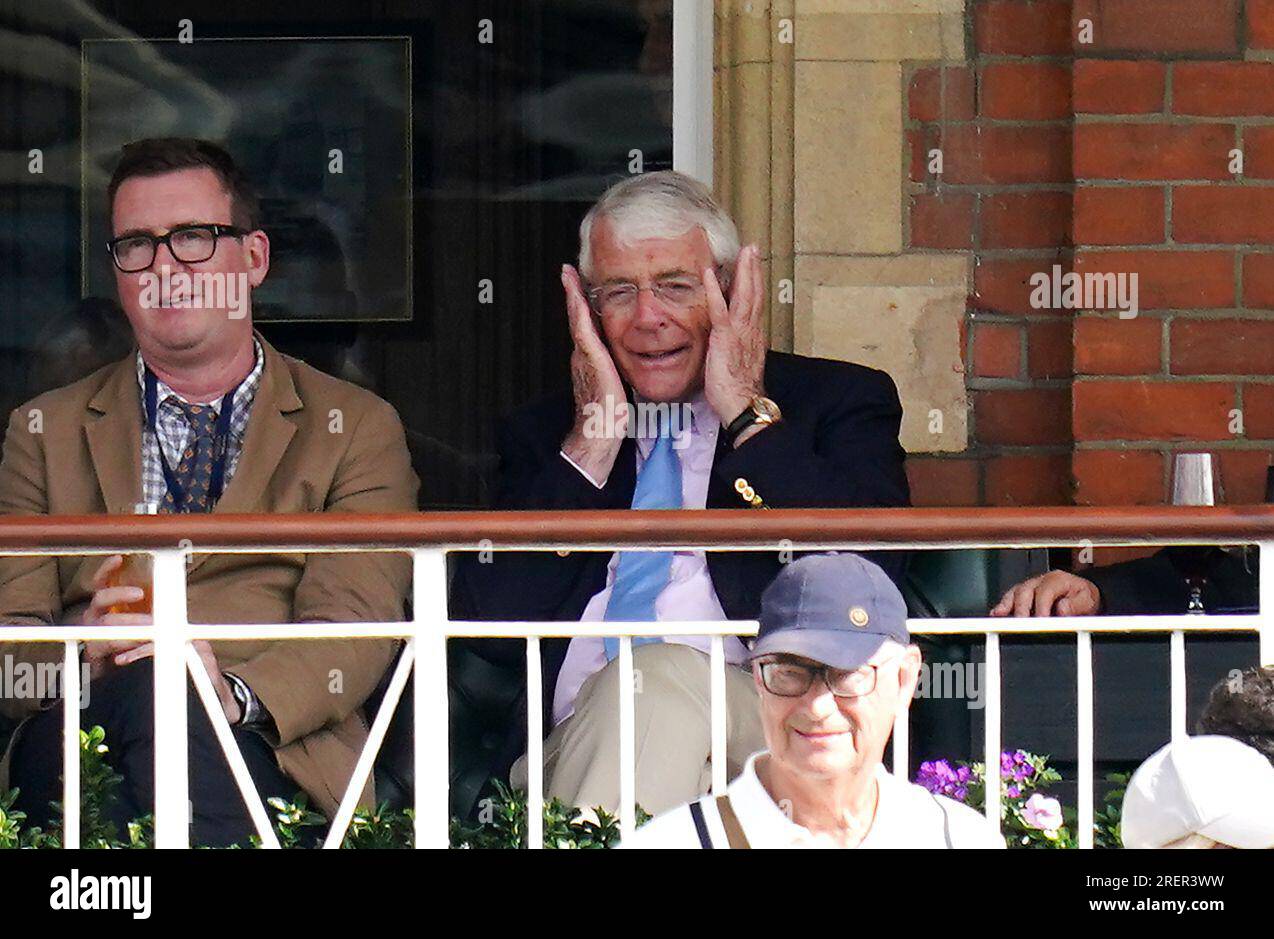 John major cricket hi-res stock photography and images - Alamy