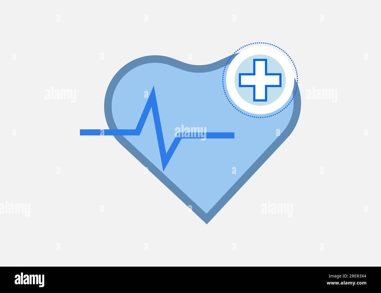 Medecine and Health flat icon Stock Vector Image & Art - Alamy