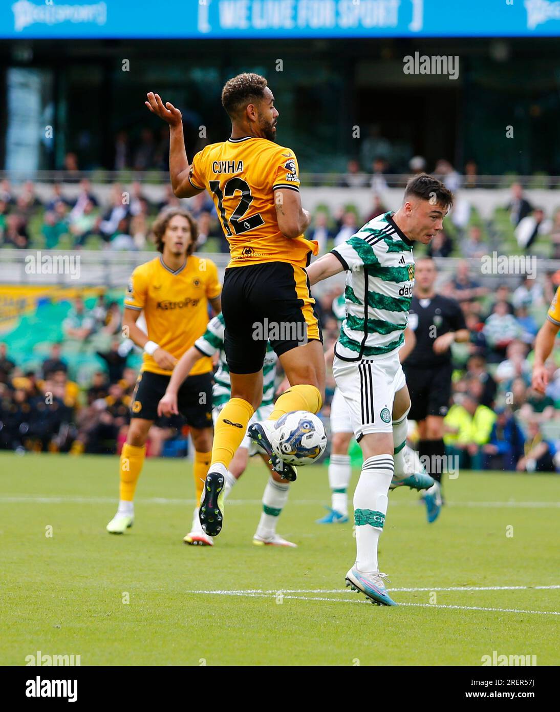 29th July 2023; Aviva Stadium, Dublin, Ireland: Pre Season Football ...
