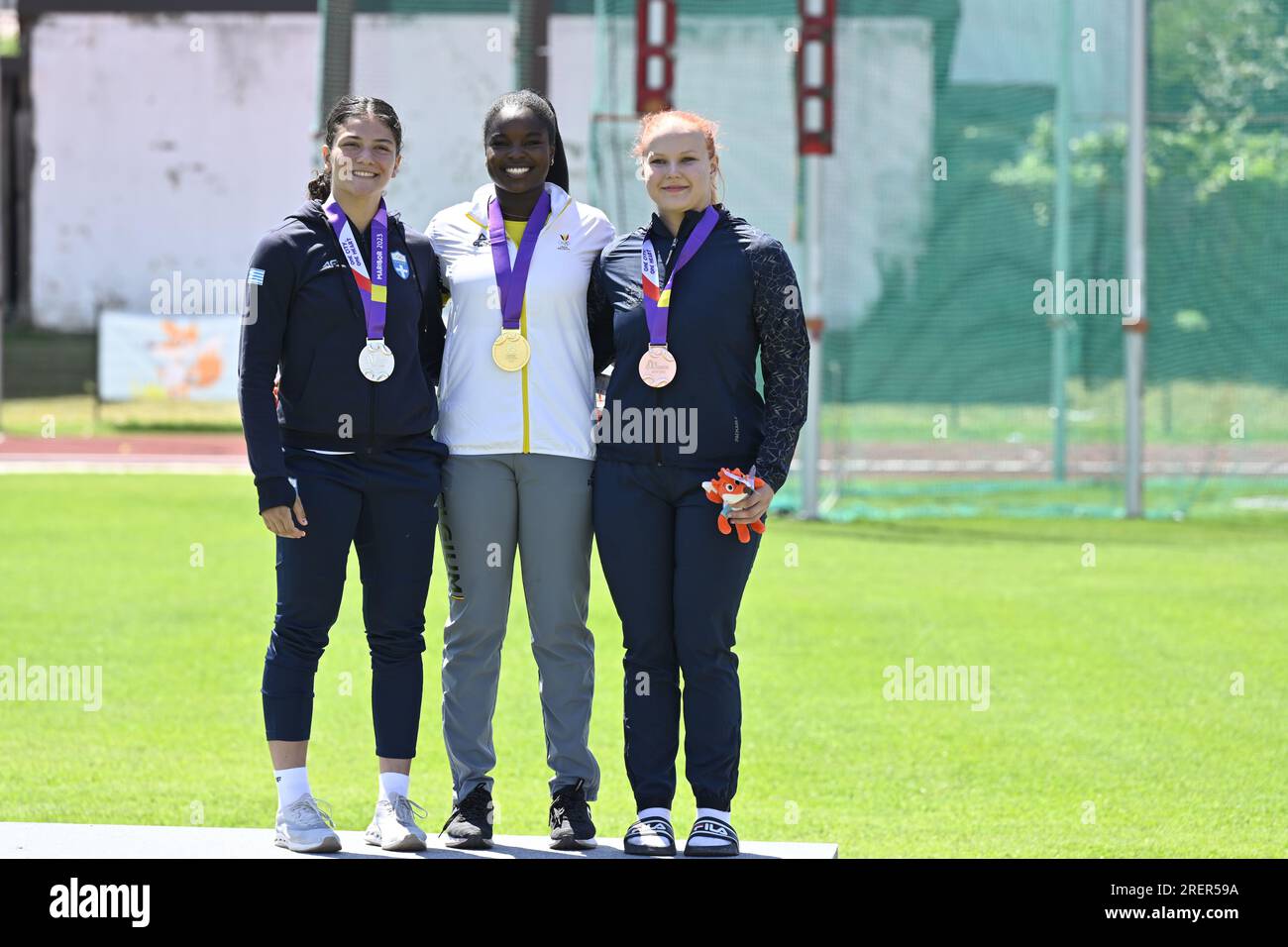 Olympic gold winner podium hi-res stock photography and images - Alamy
