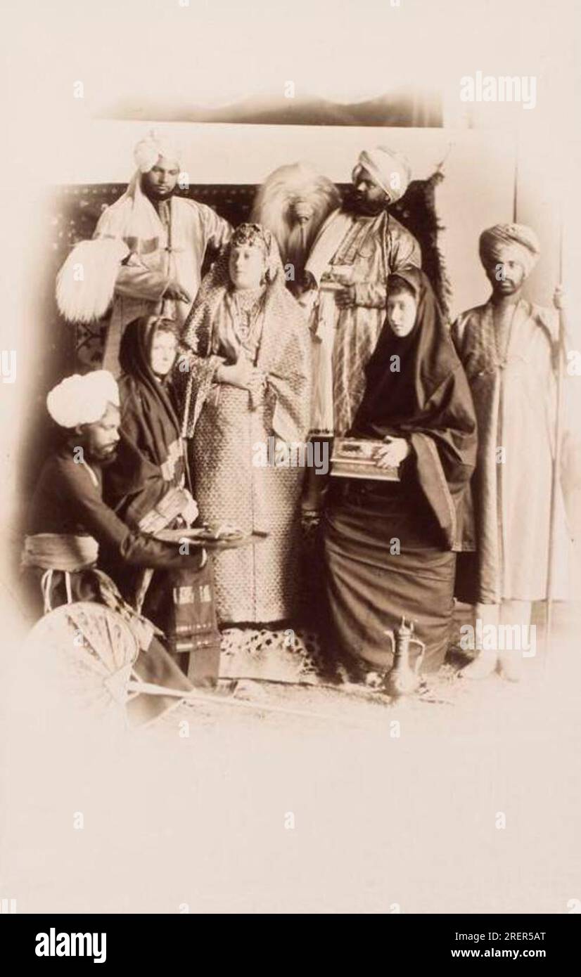 Tableau Vivant "India" - George Washington Wilson 1888 by George ...