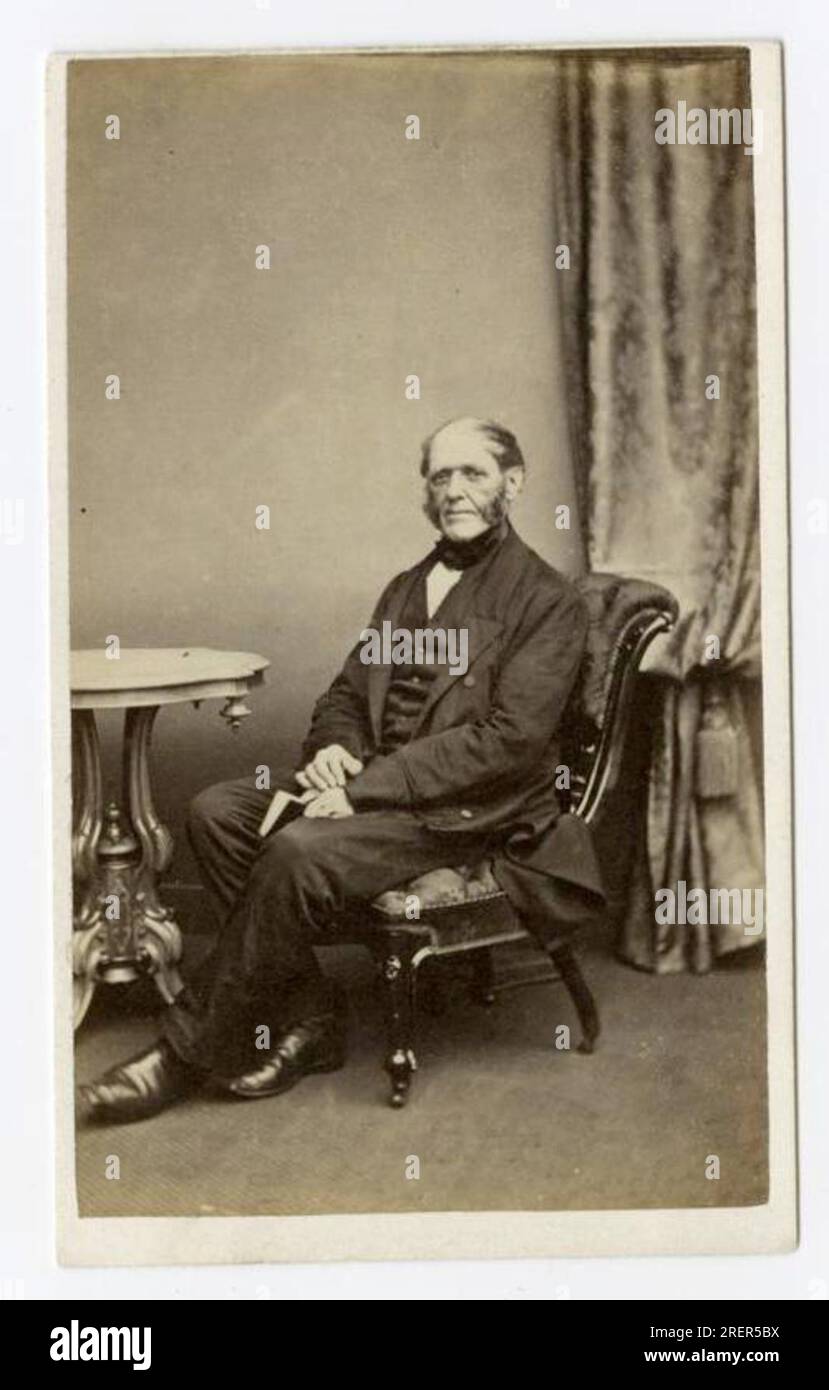 Carte de Visite - Unidentified Portrait of a Seated Man - George ...