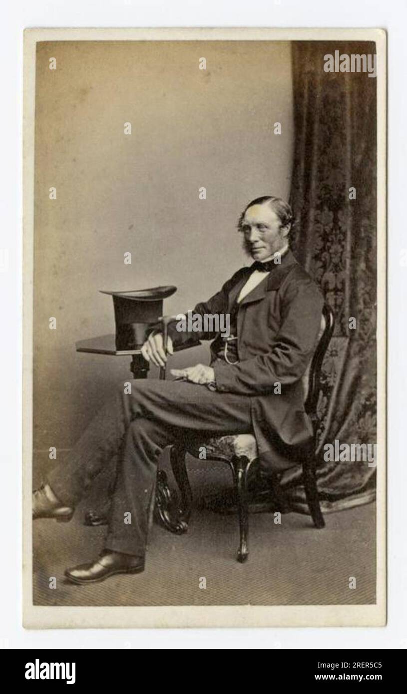 Carte de Visite - Unidentified Portrait of a Seated Man - George ...