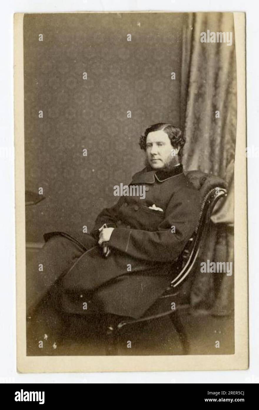 Carte de Visite of a Seated Man - George Washington Wilson 1860s by ...