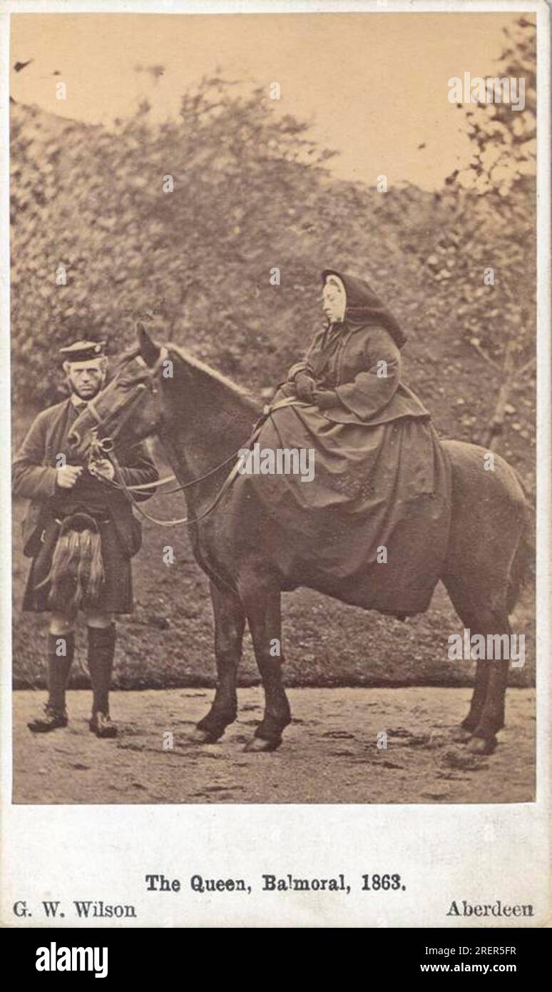 John Brown And Queen Victoria - George Washington Wilson 1863 by George ...