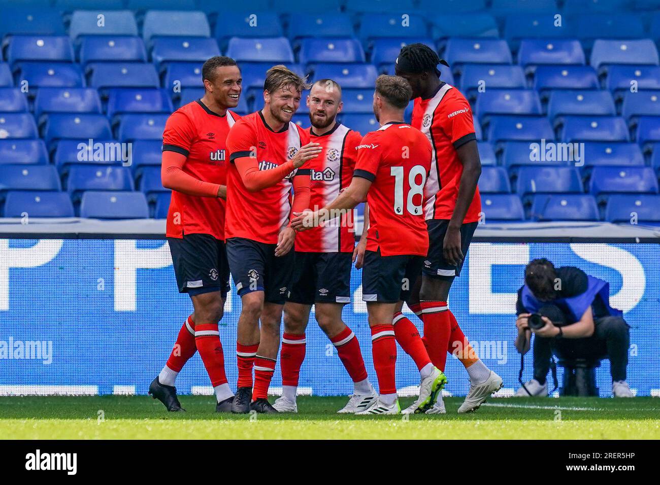 Carlton morris luton goal hi-res stock photography and images - Alamy