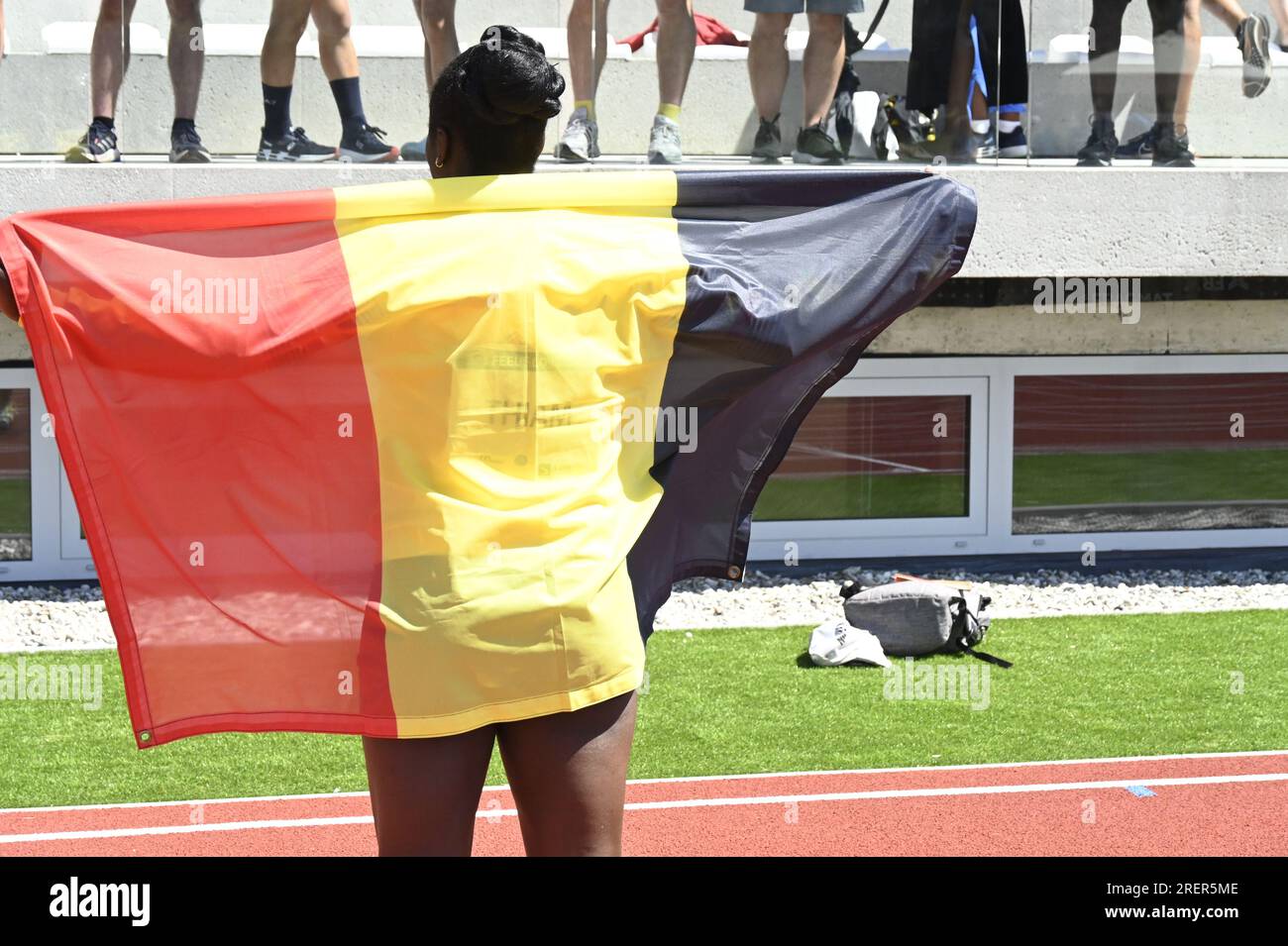 Gold medal winning athlete 2023 hi-res stock photography and images - Alamy