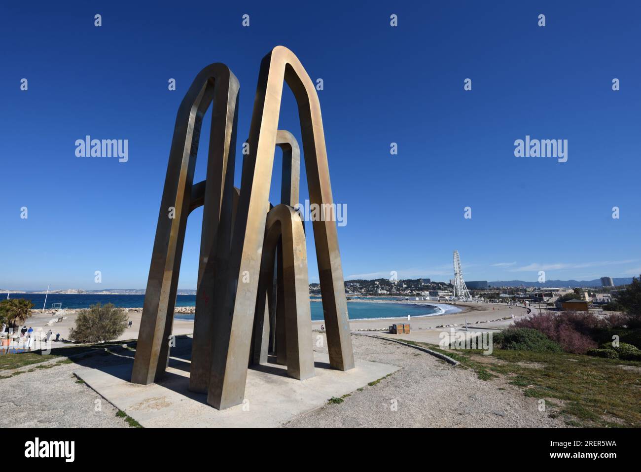Les Septs Portes de Jerusalem, Modern Metal Sculpture by David Soussana ...