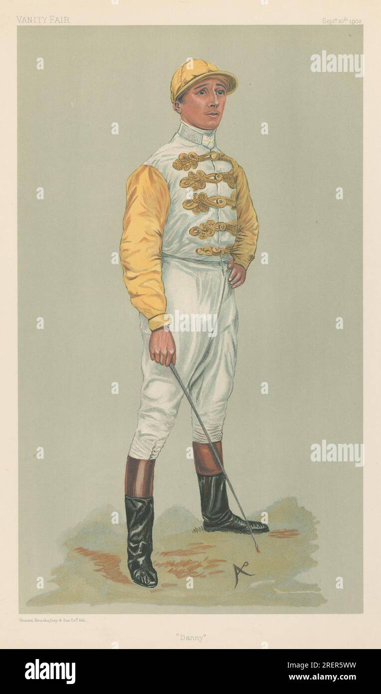Vanity Fair: Jockeys; 'Danny', Dan Maher, September 10, 1903 1903 by ...