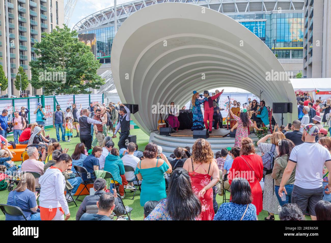 Feria de Londres, Wembley Park, UK. 29th July 2023. Feria De Londres ...