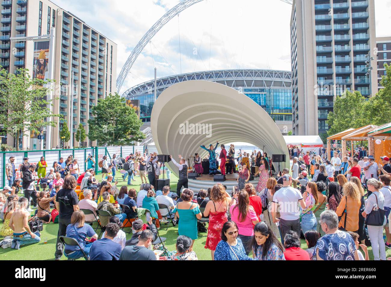 Feria de Londres, Wembley Park, UK. 29th July 2023. Feria De Londres ...