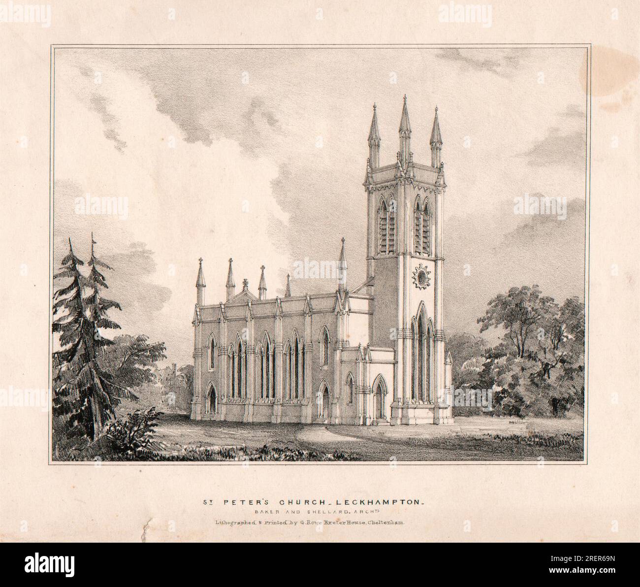 St peters church leckhampton baker hi-res stock photography and images ...