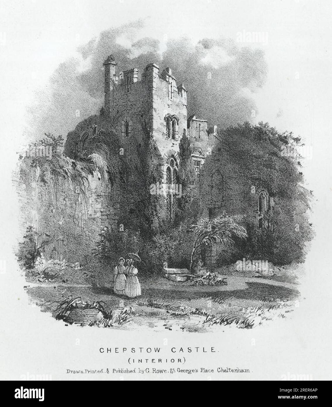 Chepstow castle interior hi-res stock photography and images - Alamy