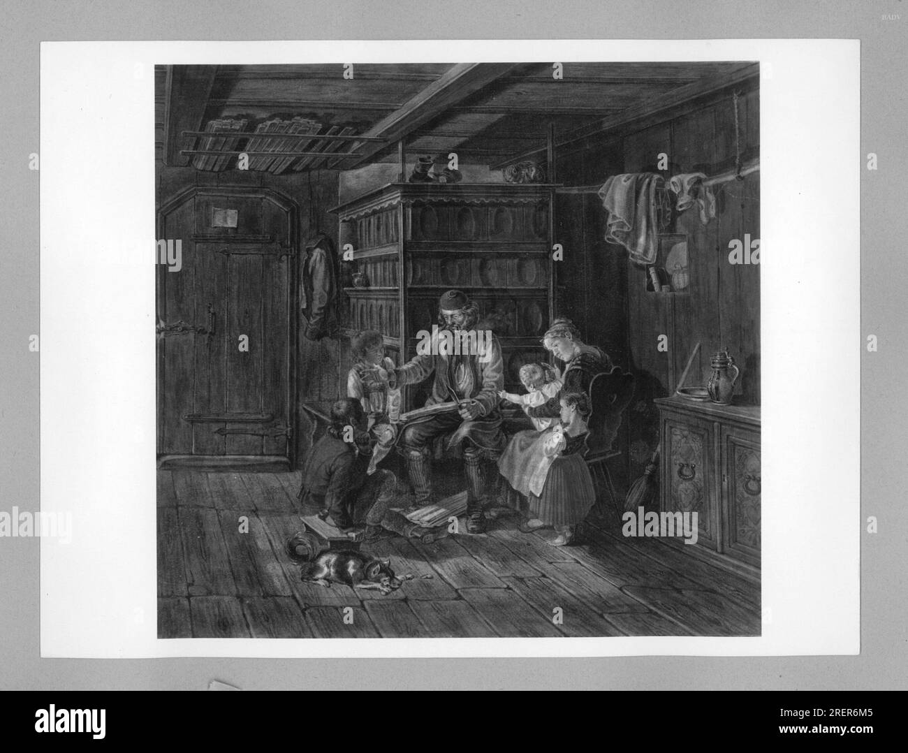 Bauernstube mit familie hi-res stock photography and images - Alamy