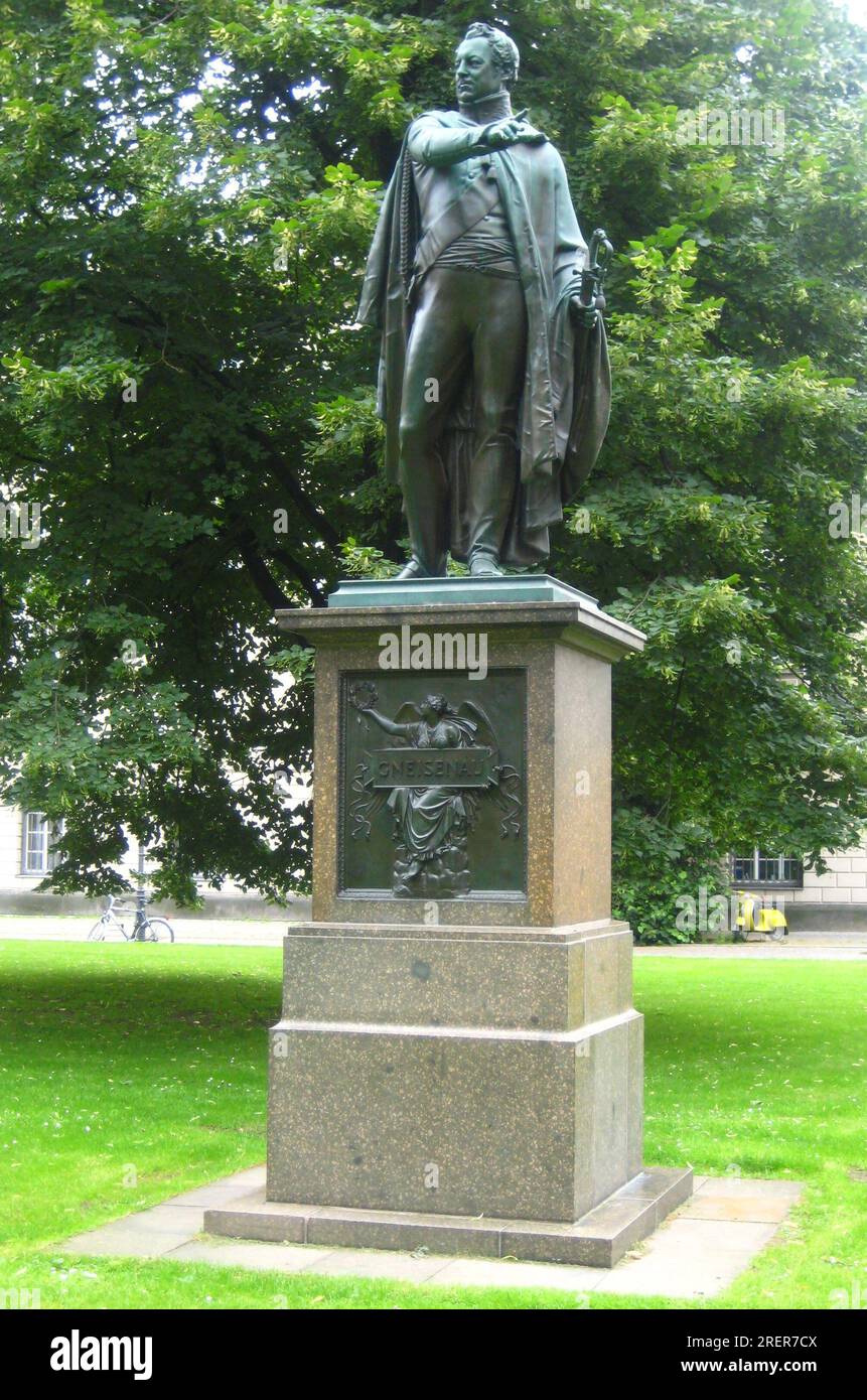 August neidhardt von gneisenau hi-res stock photography and images - Alamy