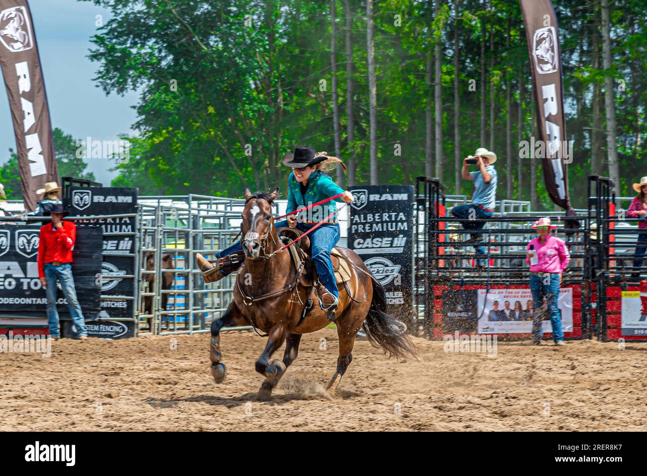 Erin ram rodeo july 22 23 hi-res stock photography and images - Alamy