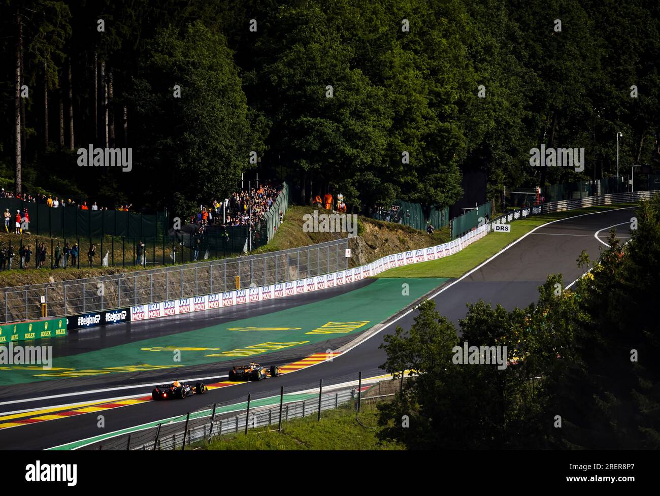 SPA - Max Verstappen (Red Bull Racing) and Oscar Piastri (McLaren ...