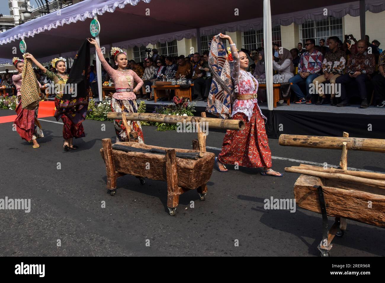 Bandung, West Java, Indonesia. July 29, 2023. Participants take part in ...