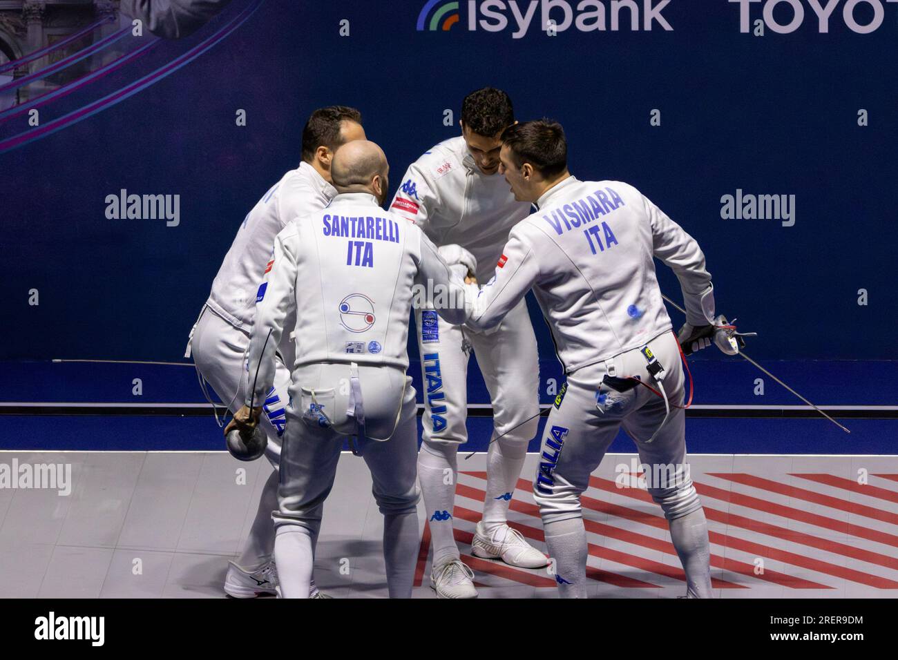 French fencing team hi-res stock photography and images - Alamy