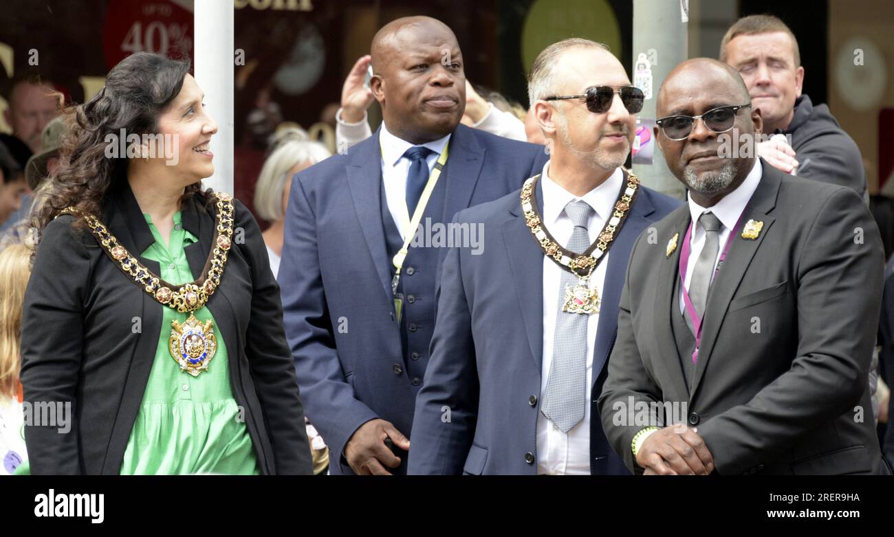 Councillor yasmine dar lord mayor manchester hi-res stock photography ...