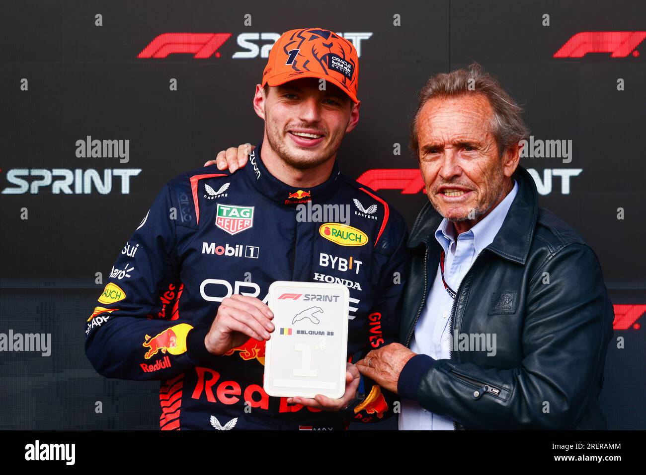 Spa, Belgium. 29th July, 2023. Max Verstappen of Red Bull Racing and ...