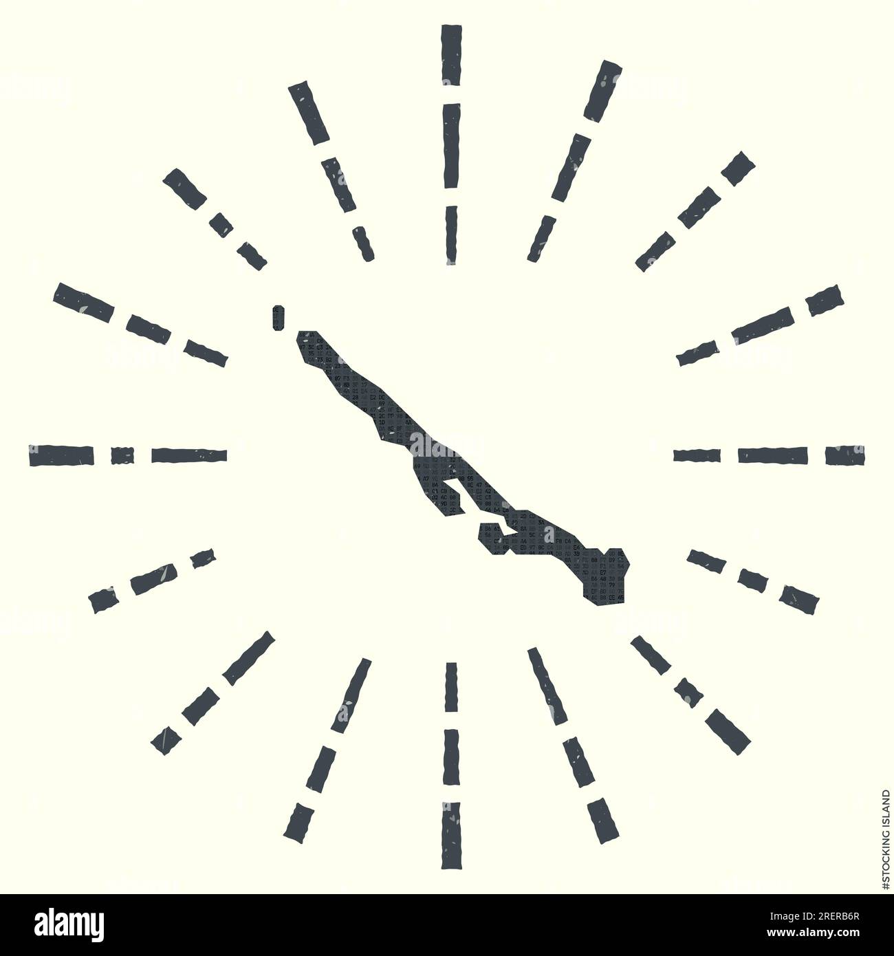 Island stocking island map hi-res stock photography and images - Alamy