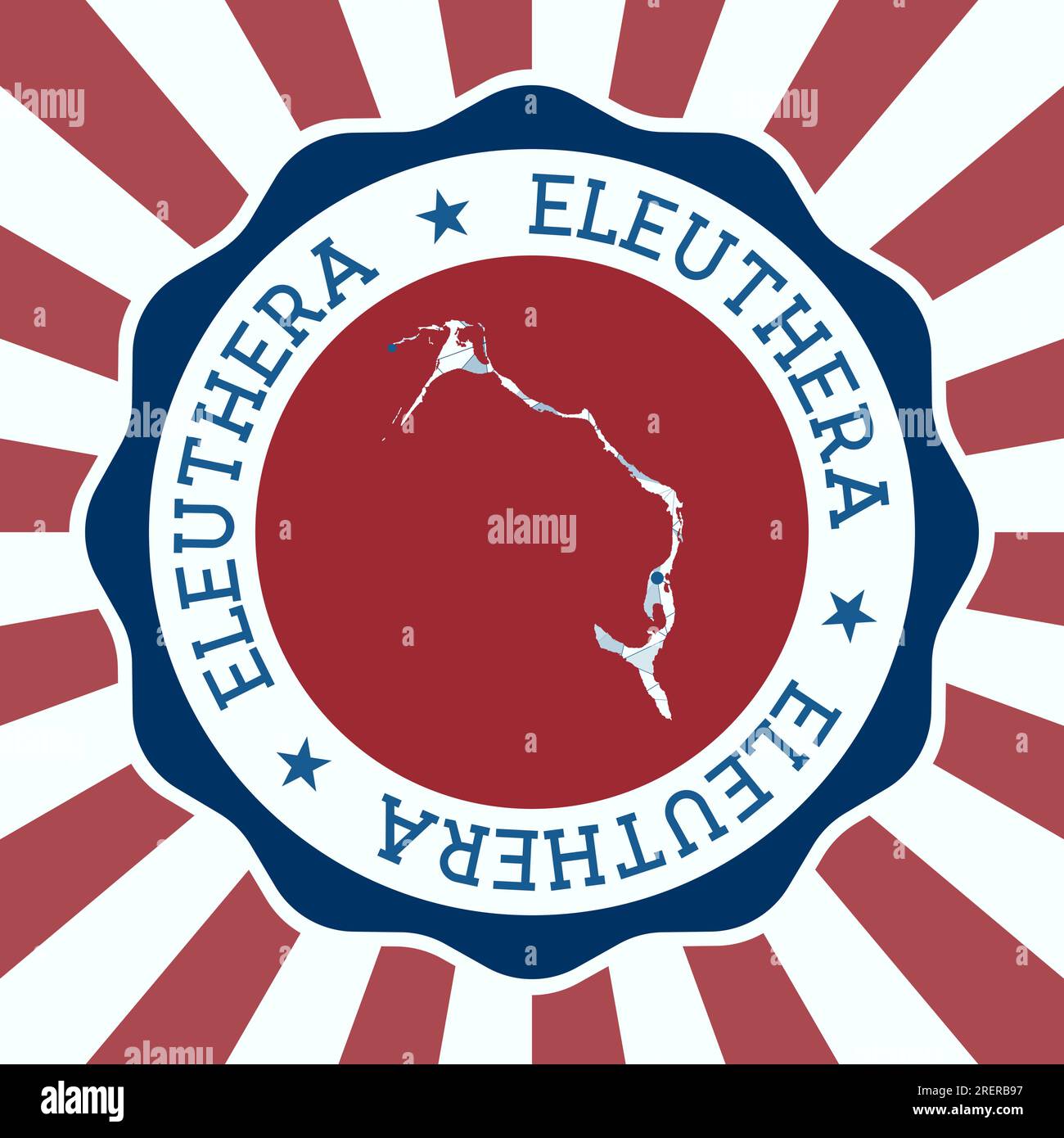 Island eleuthera map hi-res stock photography and images - Alamy