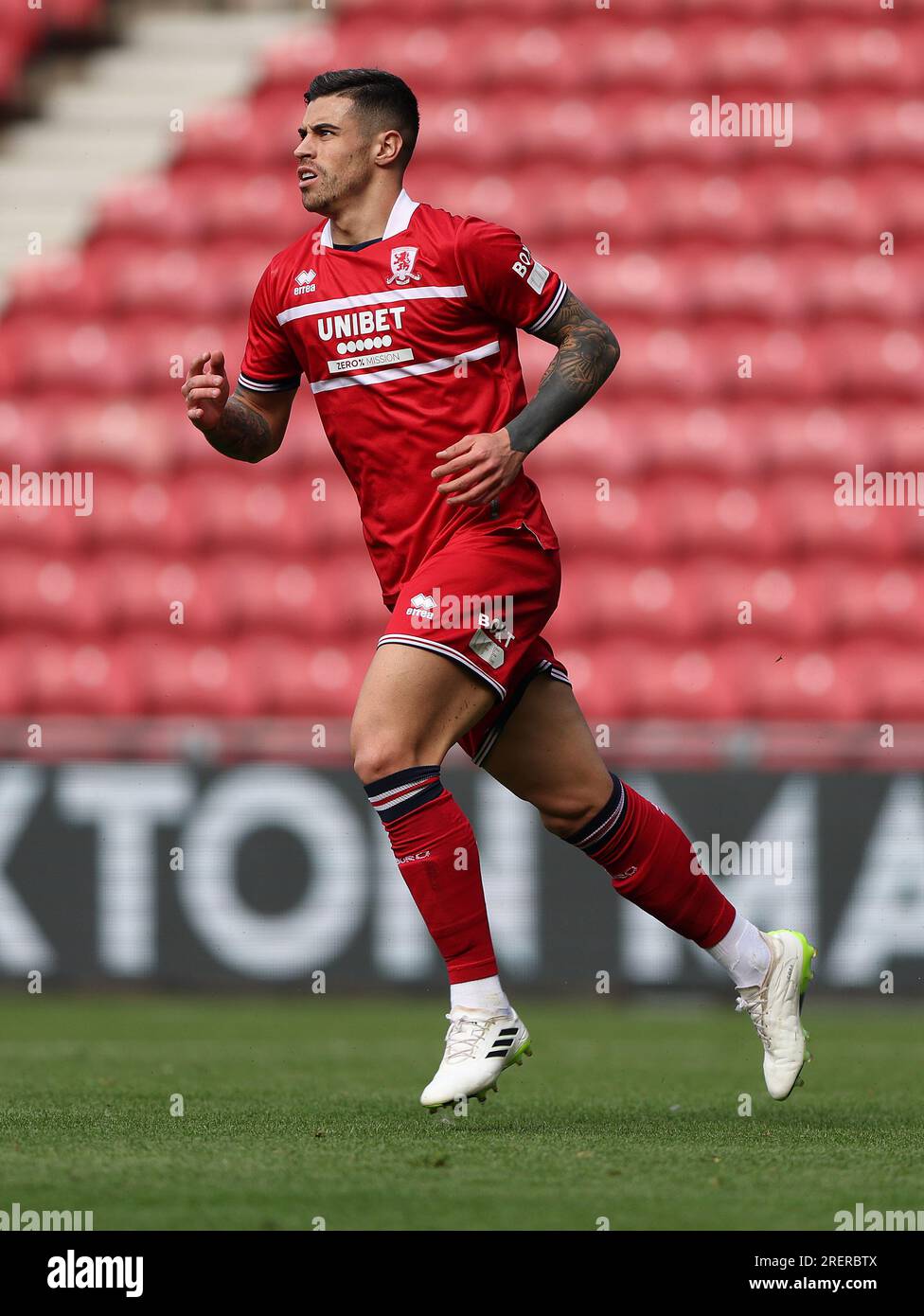Martin Payero of Middlesbrough in action during the Pre-season friendly ...