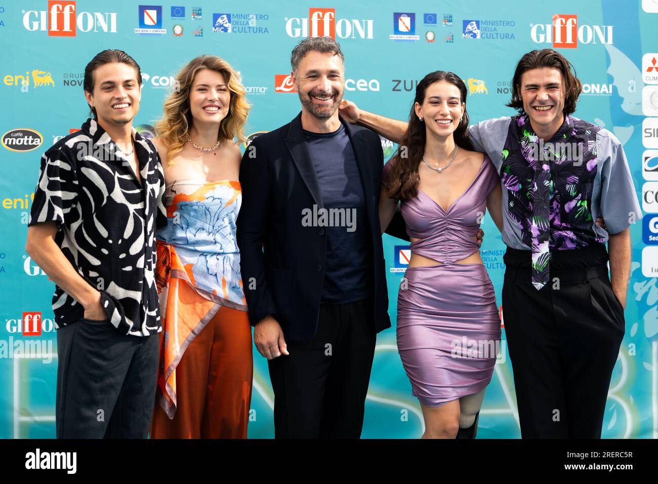 Giffoni Valle Piana, Salerno, Italy. 29th July, 2023. Italian actors ...