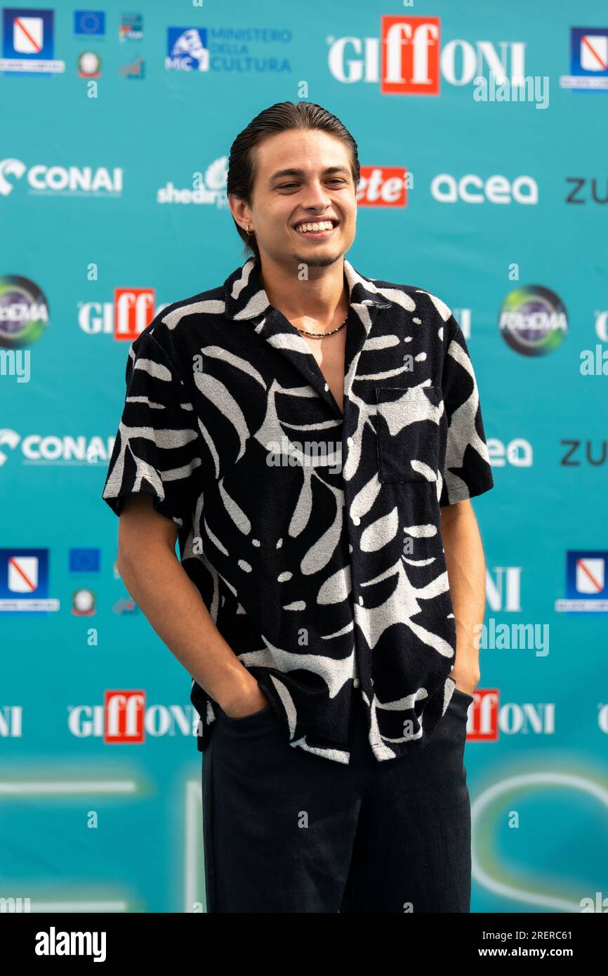 Giffoni Valle Piana, Salerno, Italy. 29th July, 2023. Italian actor ...