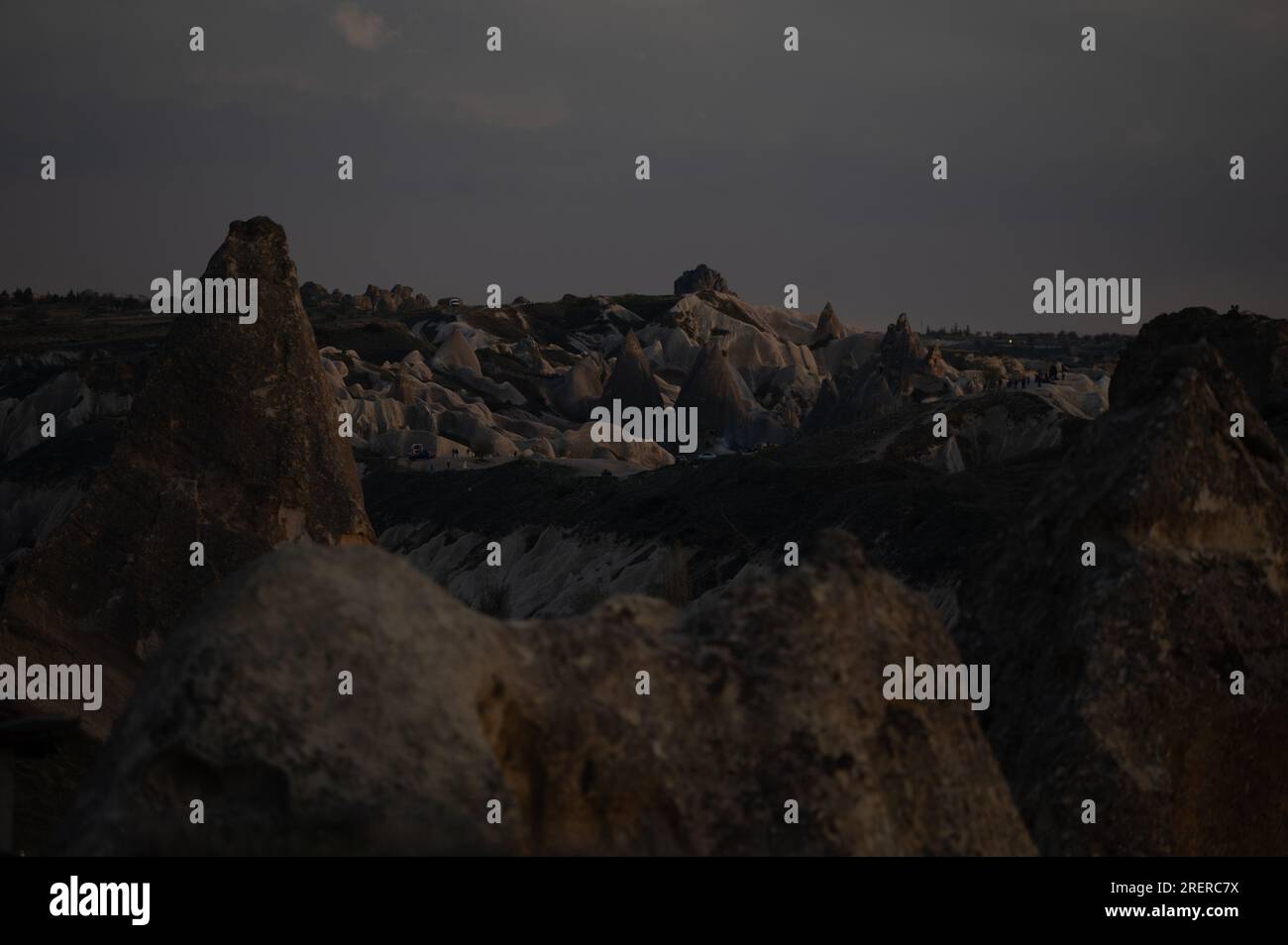 The Cappadocia region in Turkiye (Turkey) is known for unique rock ...